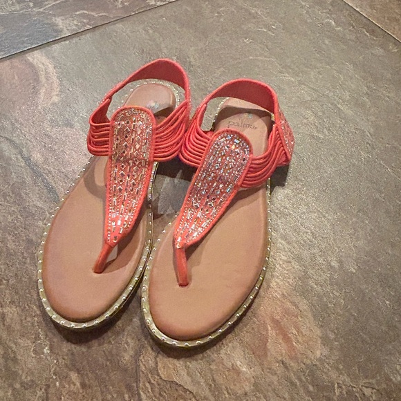 Palms | Shoes | Stylish Coral Sandals By Palms | Poshmark